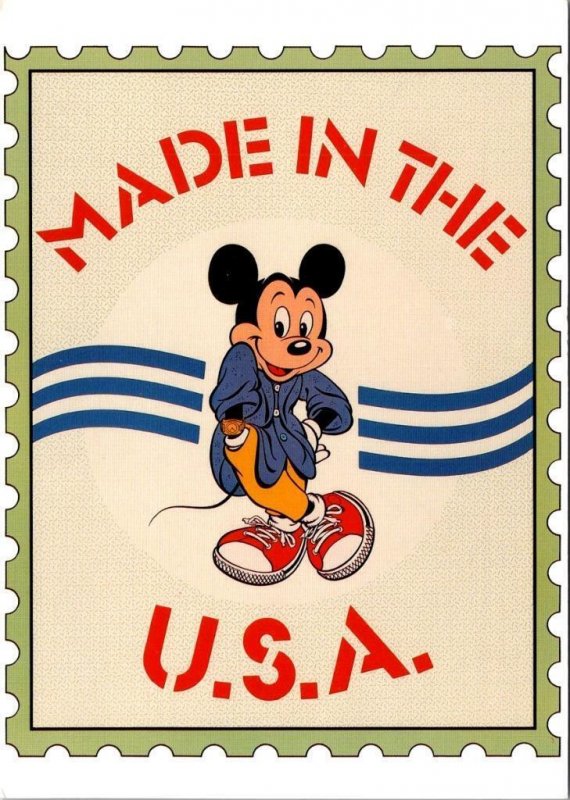 2~4X6 Postcards DISNEY ANIMATION~ DONALD DUCK & MICKEY MOUSE~Made In ...
