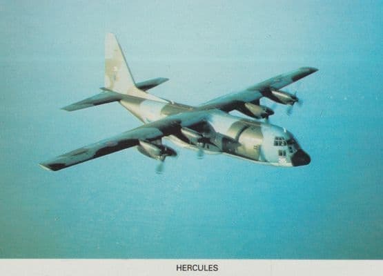 Lockheed Hercules C-130 Plane Aircraft Rare 1970s Postcard | Topics ...