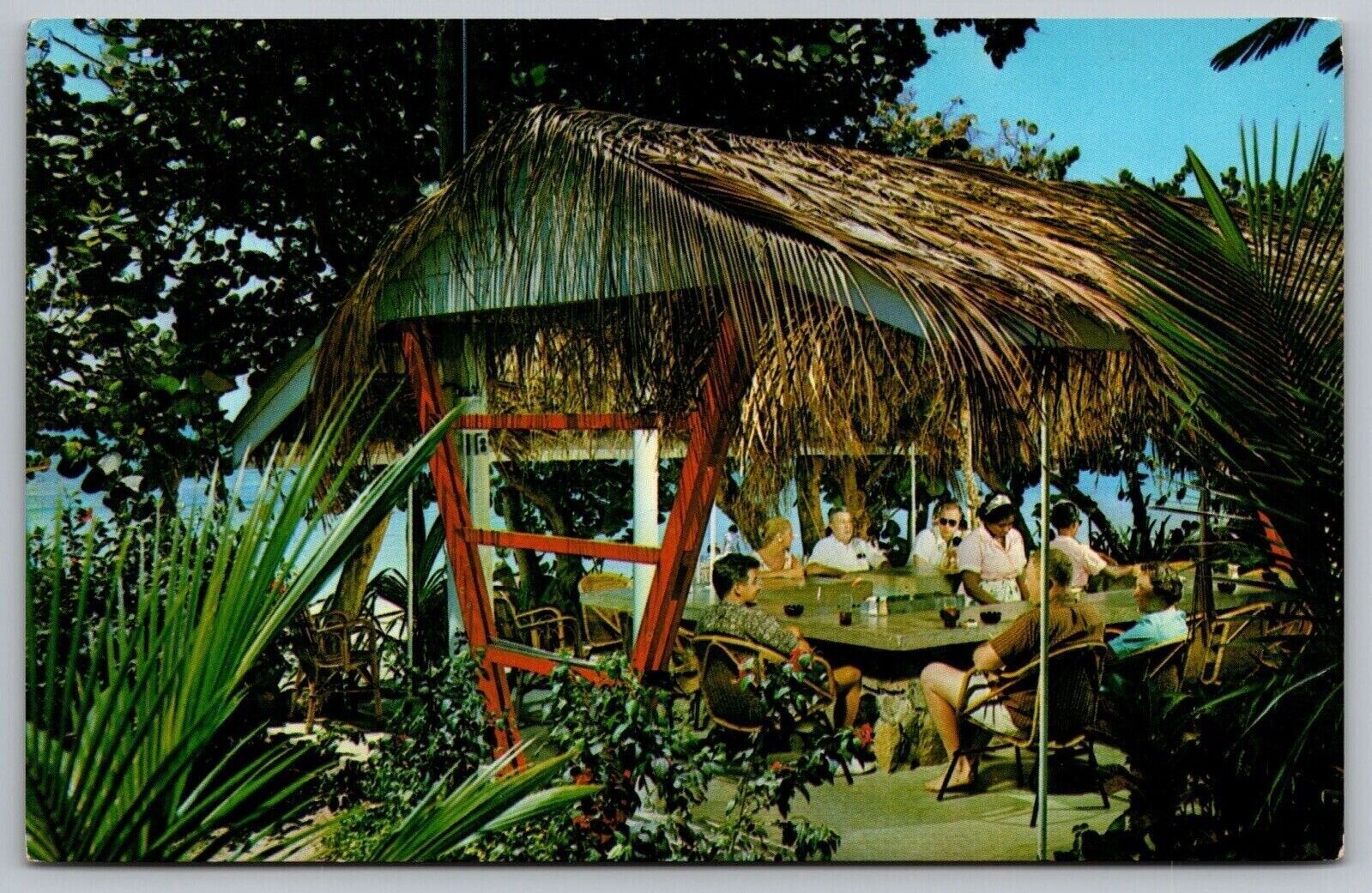 St Thomas Virgin Islands Beachcomber Hotel Conch Shell Bar Chrome ...