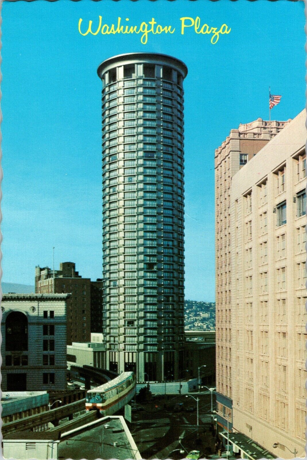 Washington Plaza Hotel Seattle Postcard Architect John Graham Opened ...