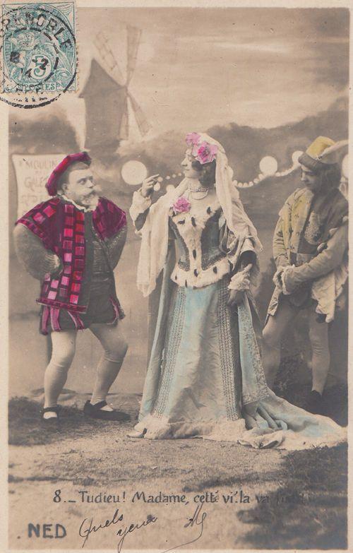 Court Dwarf Jester French Costume 1904 Antique Postcard | Topics ...