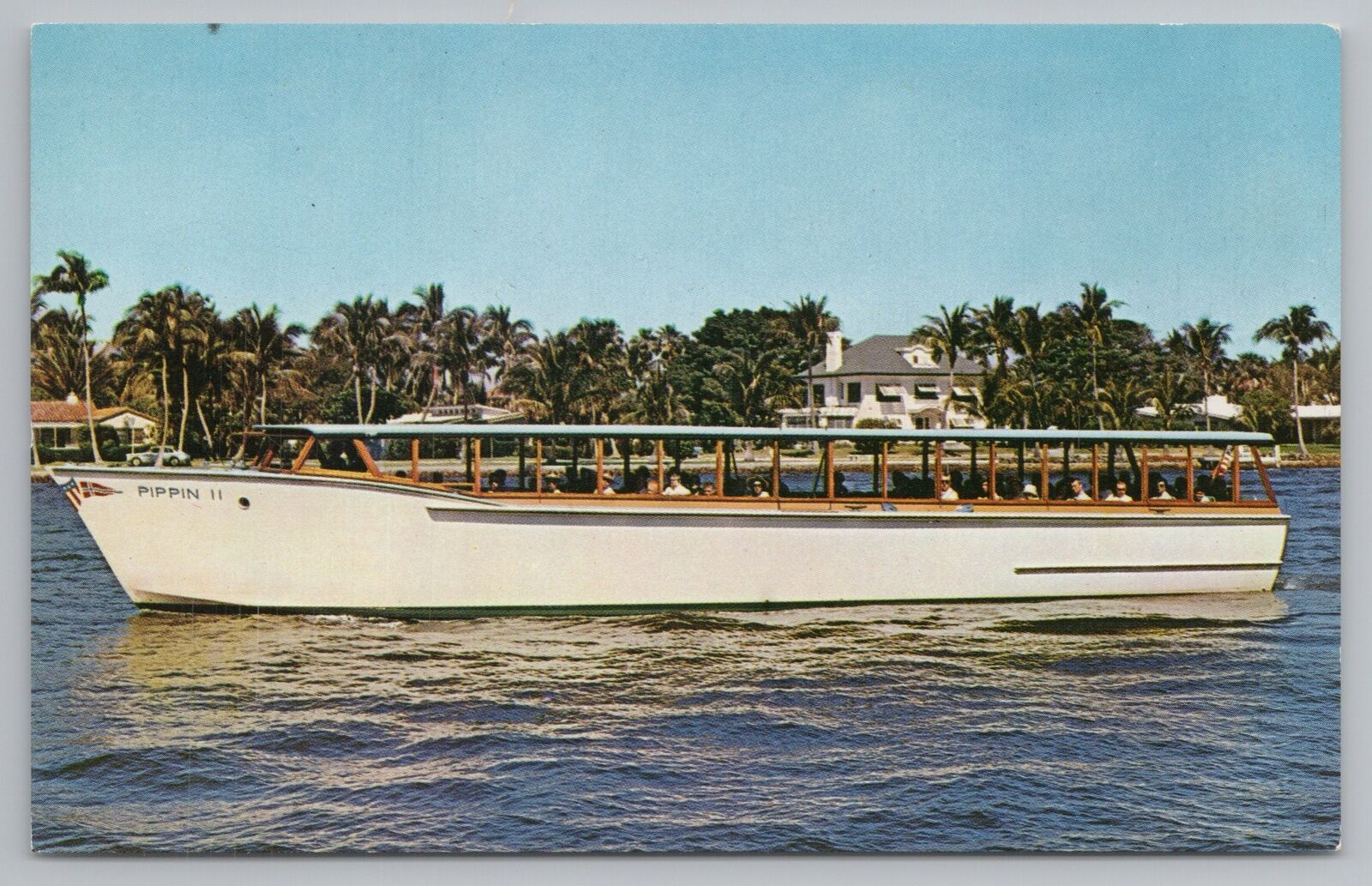 Fort Lauderdale Florida~Pippin II Boat~Bahia-Mar Yacht Basin~Vintage ...
