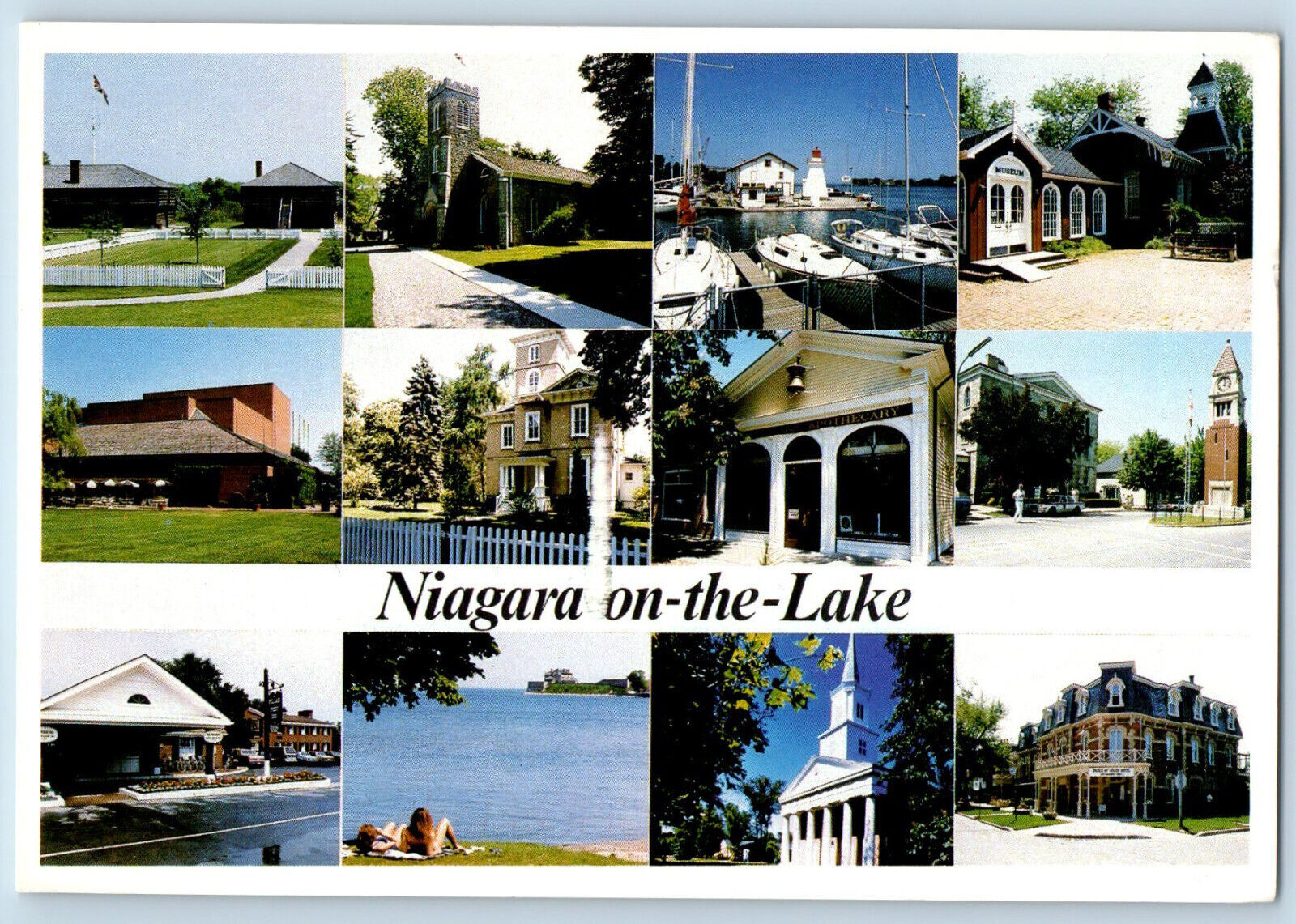 Ontario Canada Postcard Niagara-on-the-Lake 1993 Multiview Posted ...