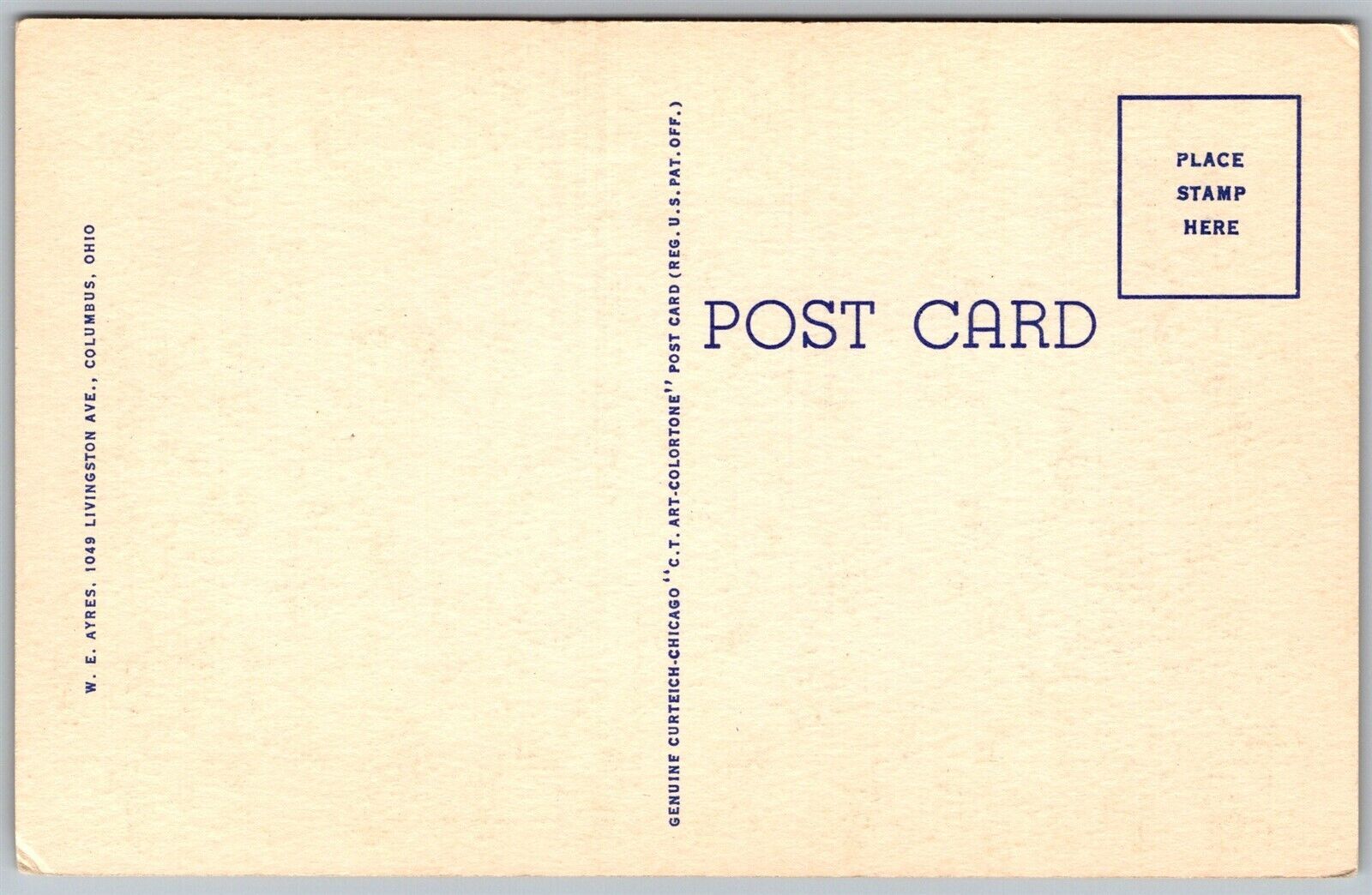 Vtg Columbus Ohio OH US Post Office 1930s Old Linen View Postcard ...