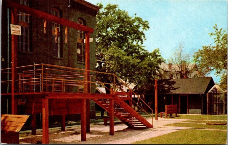 Florida St Augustine Old Jail Gallows Whipping Post and Shackles and ...