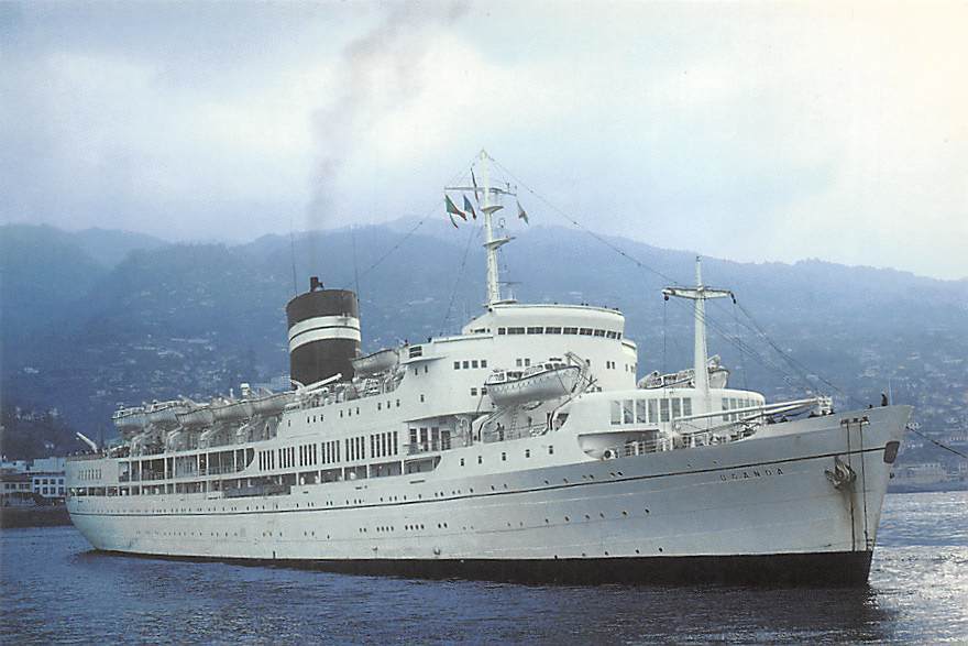 SS Uganda British India Steam Navigation Co Ship Unused | Topics ...