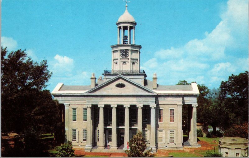 Vintage Postcard OLD Warren County Courthouse at Vicksburg Mississippi ...
