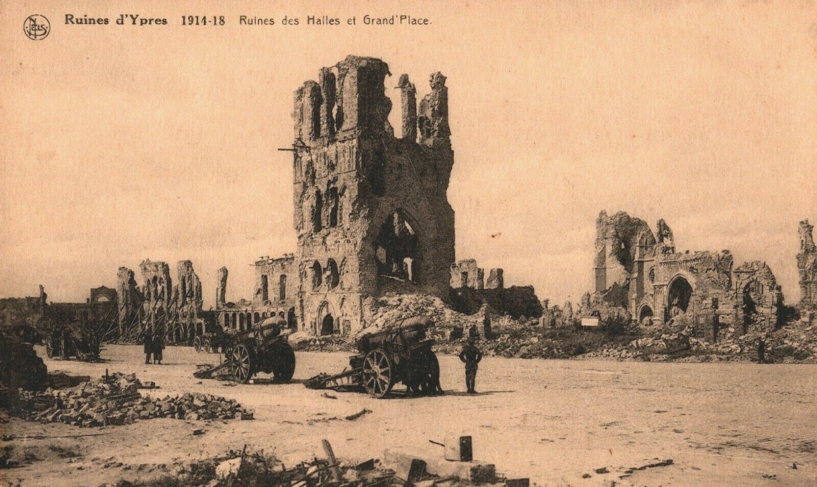World War 1 Ruïnes d'Ypres WW1 Military Postcard 03.79 | Other ...