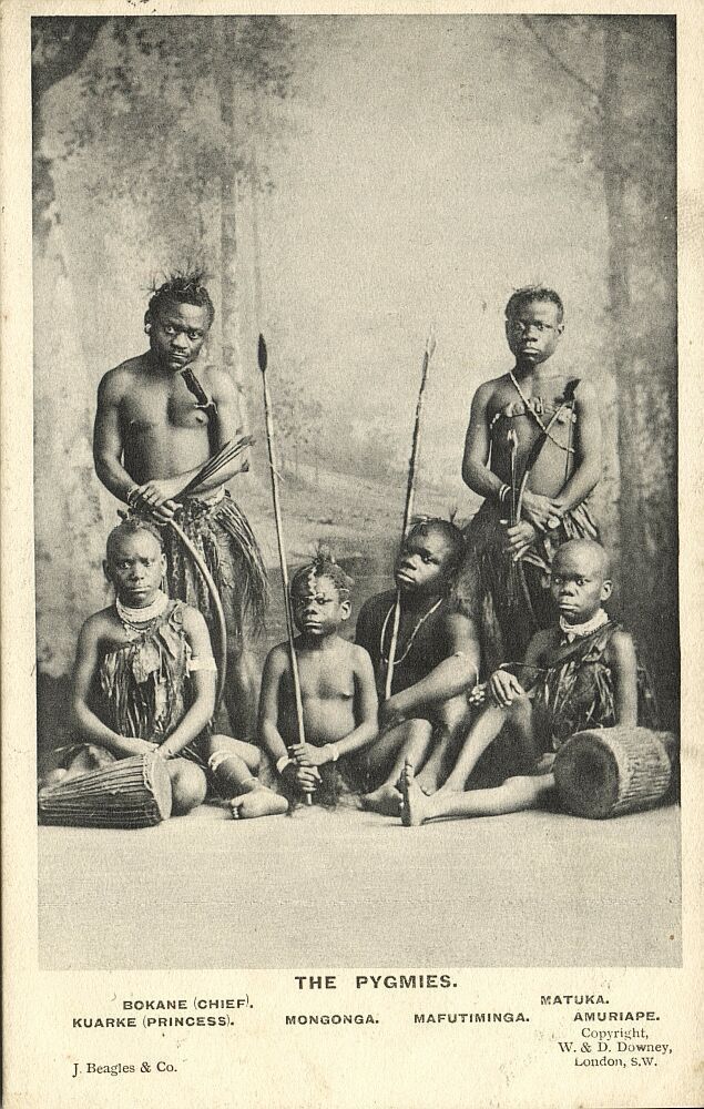 Pygmy Chief Bokane, Princess Kuarke, Mongonga Mafutiminga Matuka ...