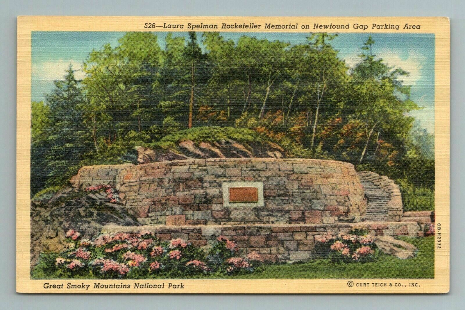 Laura Spelman Rockefeller Memorial on Newfound Gap Parking Area, NC ...