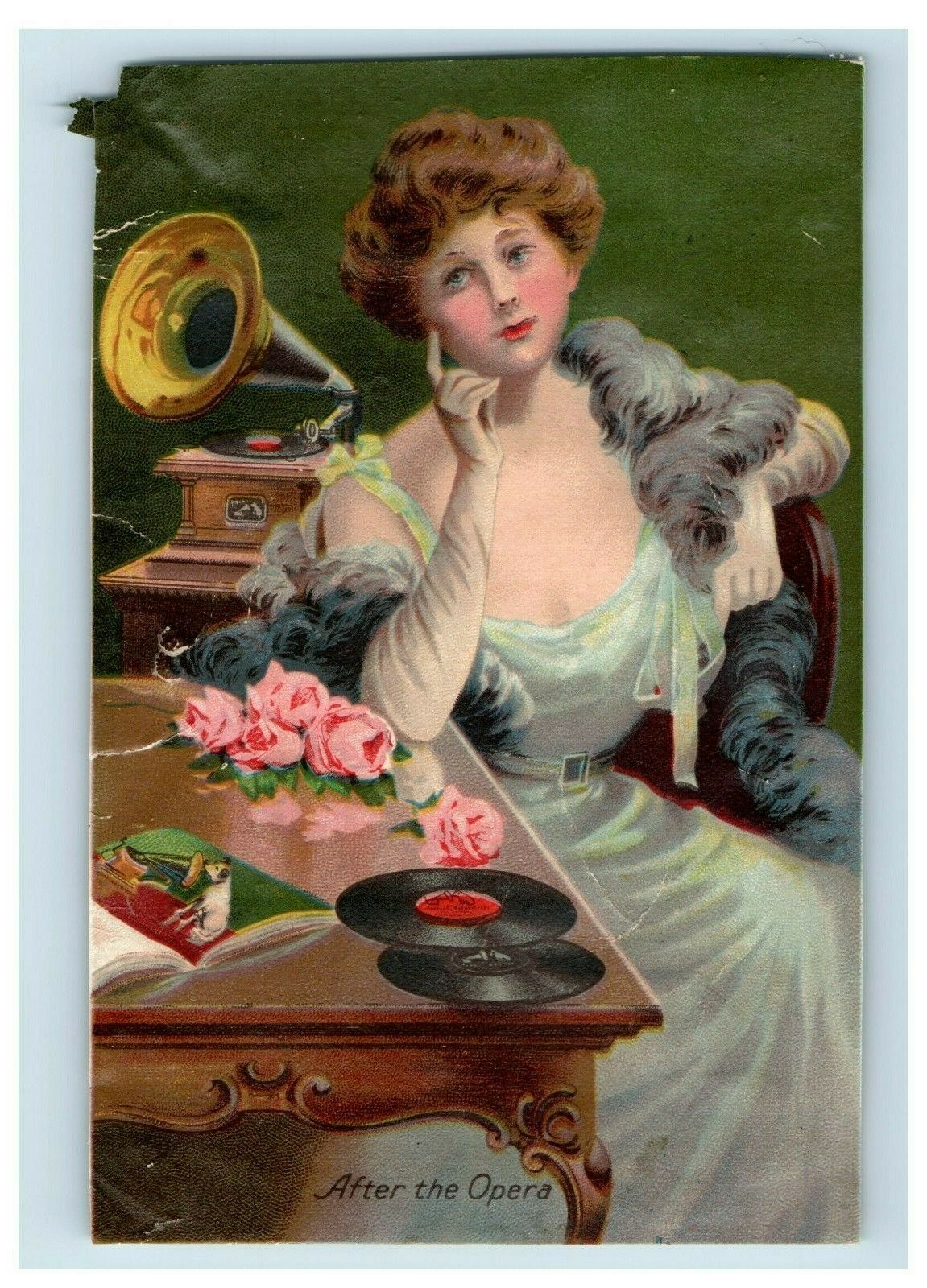 1880s RCA Victor Records Victrola Sousa's Band Lovely Lady P200 ...