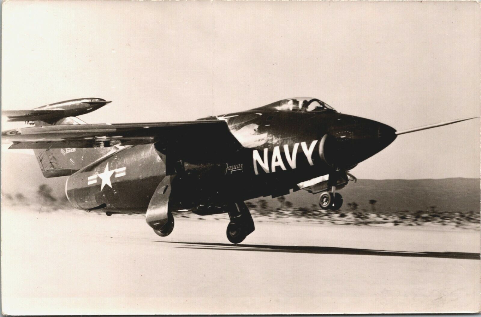 Grumman XF10F-1 Jaguar USA Aircraft Vintage RPPC B98 | United States ...