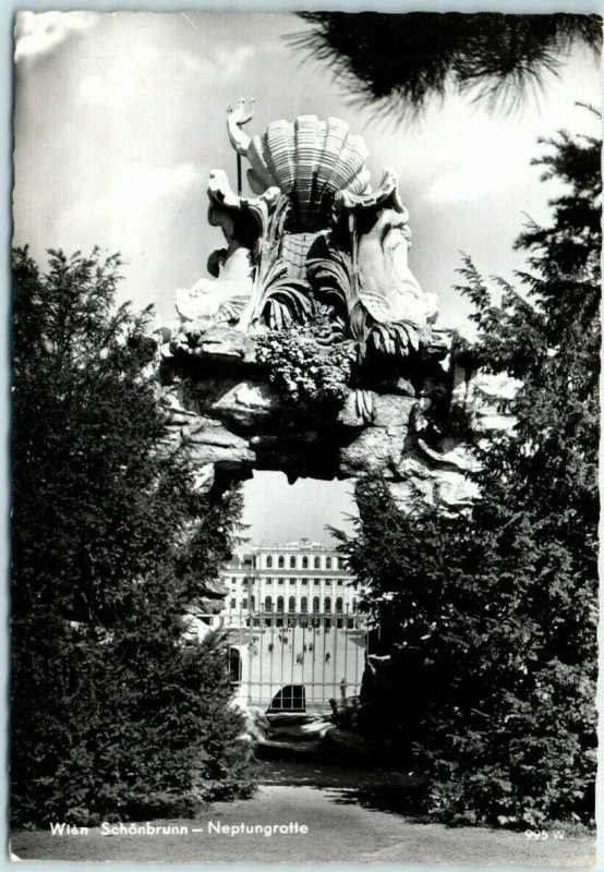 Postcard - Vienna/Wien Schönbrunn - Neptune Grotto - Austria | Europe ...