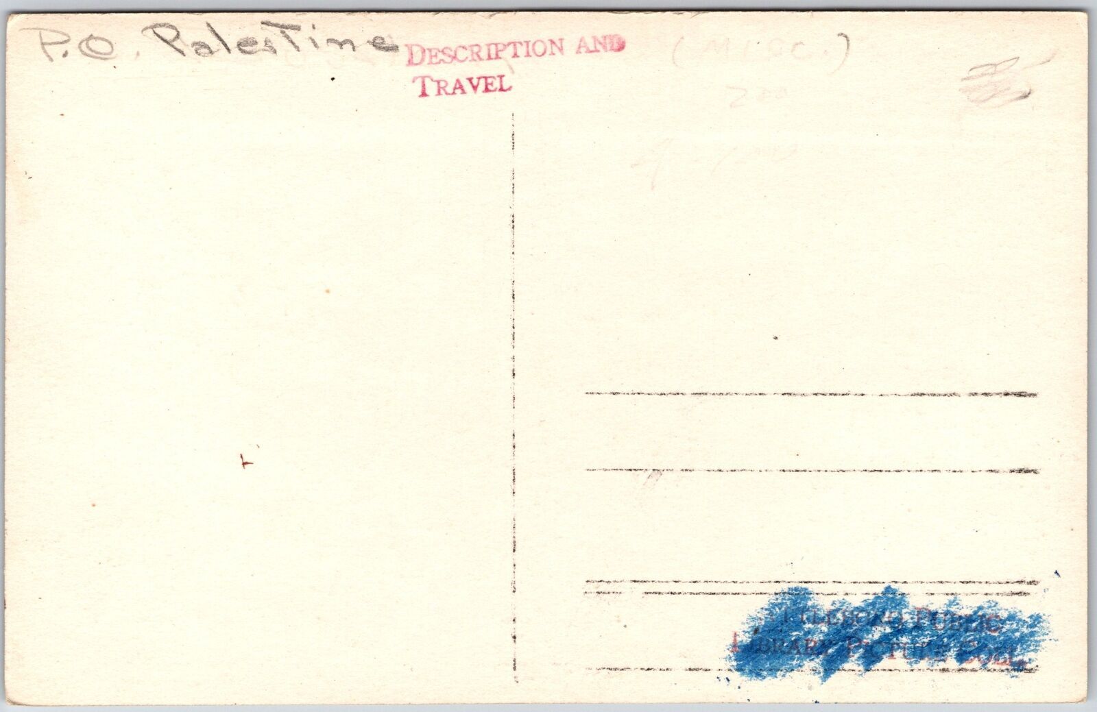 Palestine Panorama Of The City Buildings and Residences Real Photo RPPC ...