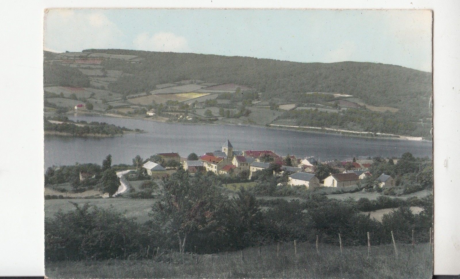 BF25343 le morvan chaumard et le lac de panneciere nievr france front ...