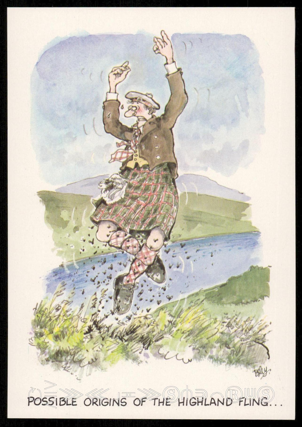 Possible Origins of the Highland Fling . . . | Topics - Humour ...