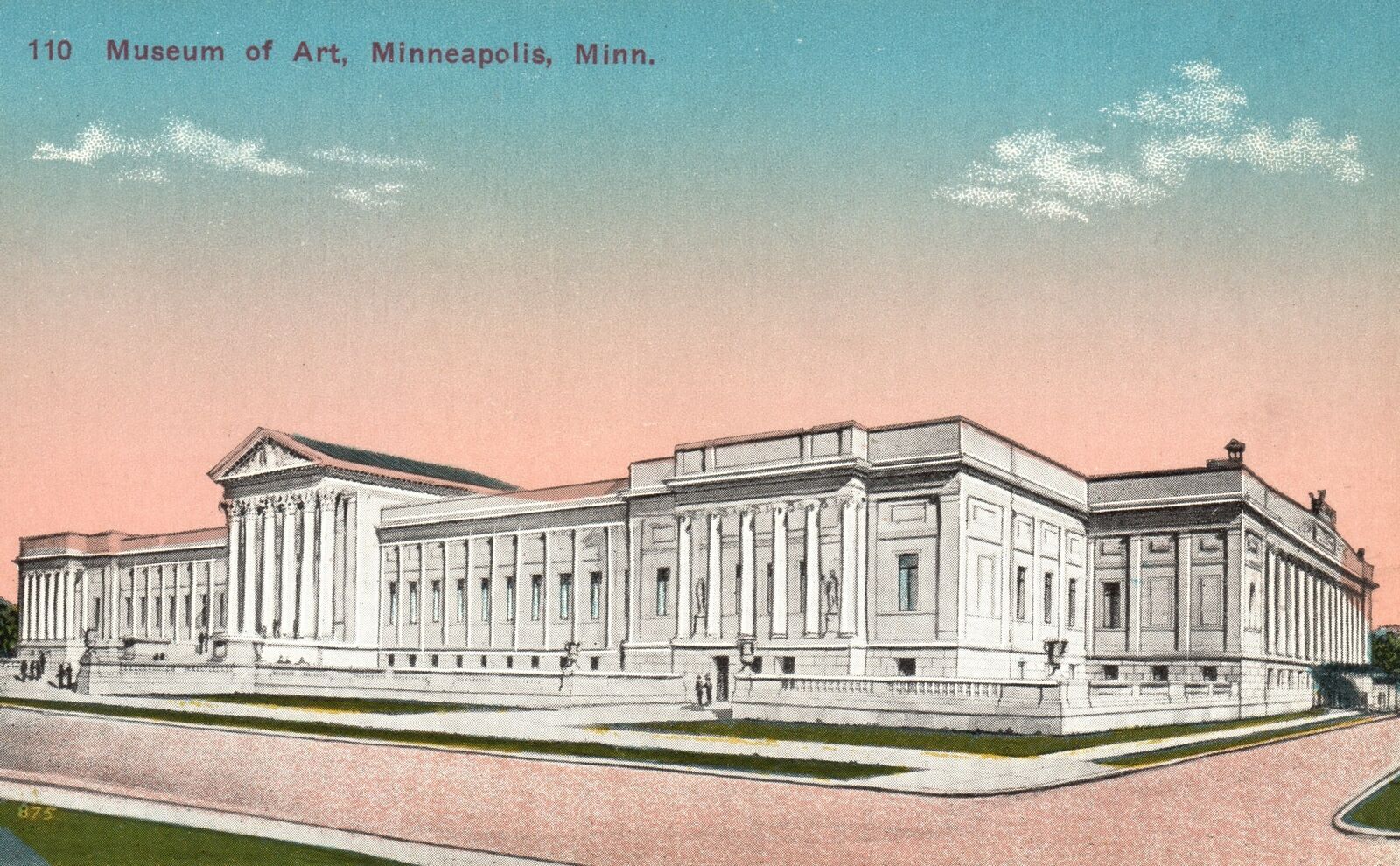 Vintage Postcard Museum Of Art Historic Building Landmark Minneapolis ...