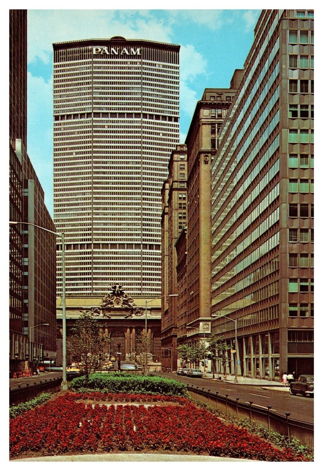 Panam Building New York City Worlds Largest Commercial Office Postcard ...