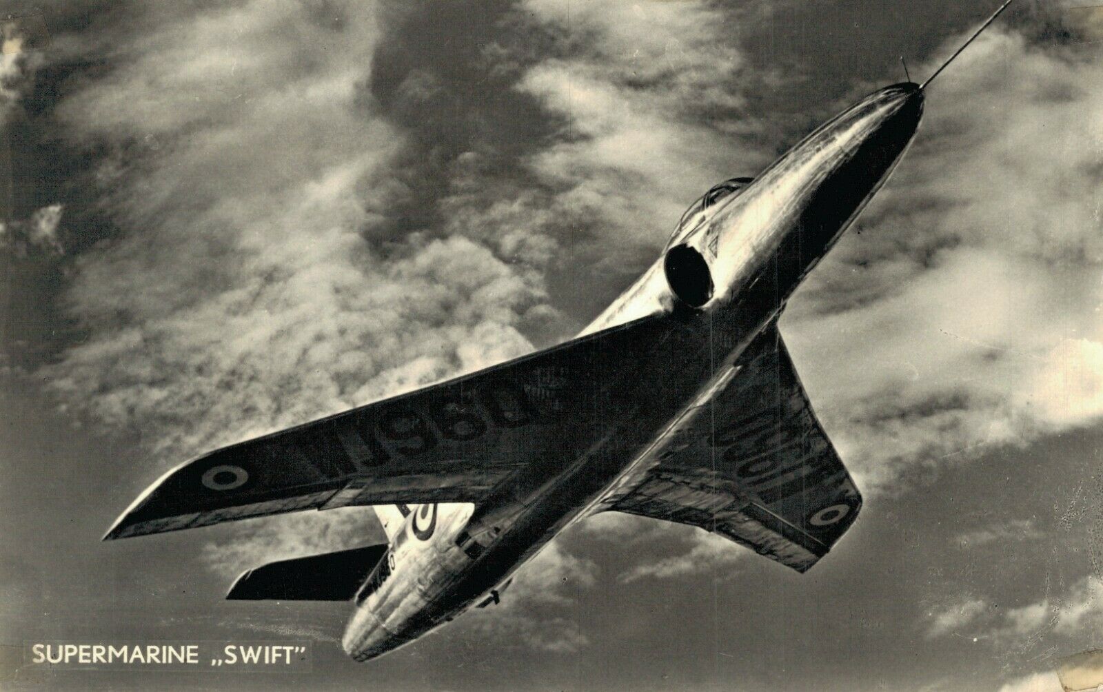 Supermarine Swift Single Fighter Jet Plane RPPC 05.53 | Other ...