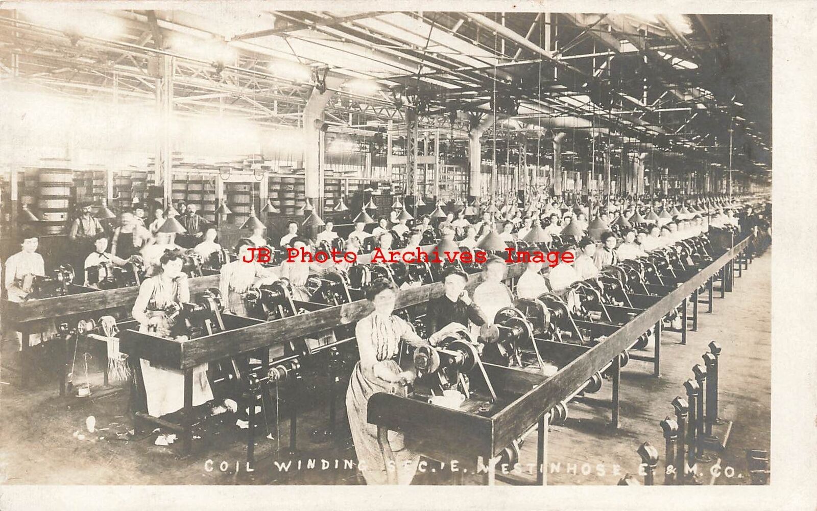 PA, Pittsburgh, Pennsylvania, RPPC, Westinghouse Factory Coil Winding ...