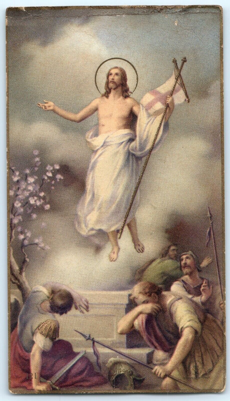 1961 Funeral Card John Reno Gaspari Holy Sepulchre Cemetery St Anthony ...