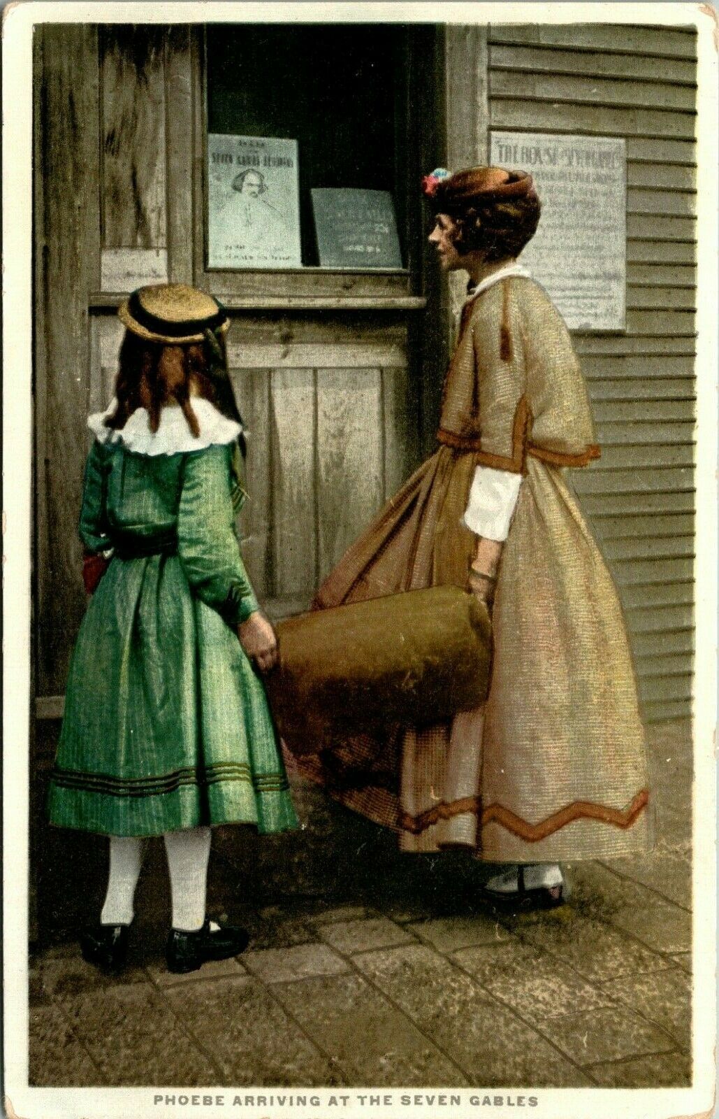 Salem Massachusetts MA Phoebe Arriving At The House Of The Seven Gables ...