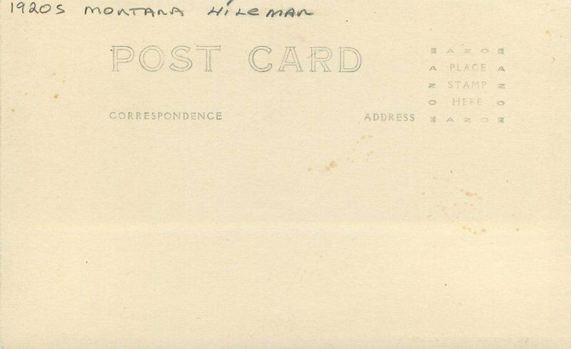 Montana Hileman 1920s Glacier National Trail Bear Grass Photo Postcard ...