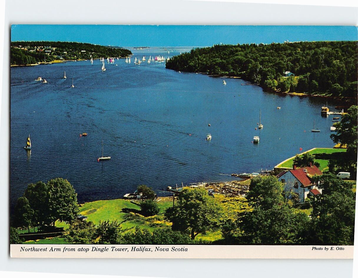 Postcard Northwest Arm from atop Dingle Tower, Halifax, Canada | Canada ...