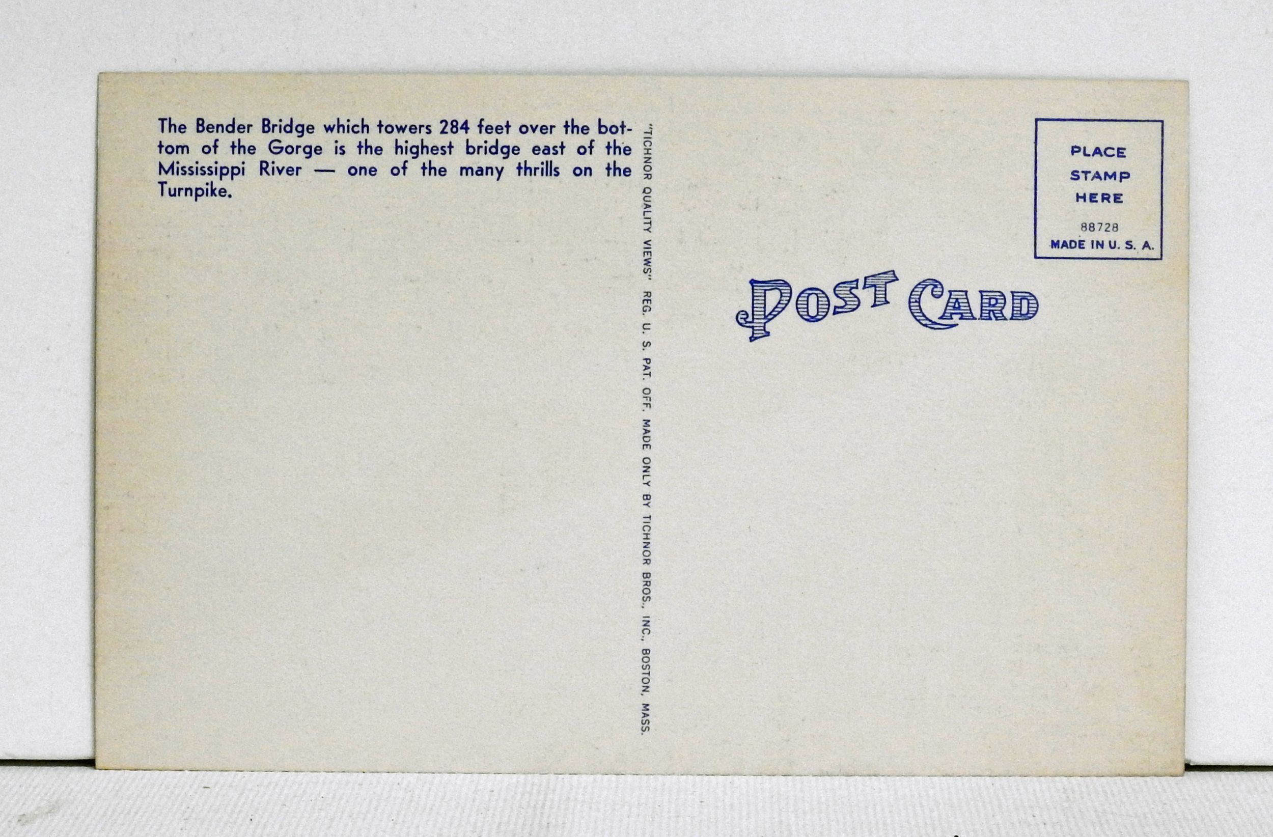 The Bender Bridge at Entrance to Memorial Tunnel on the West Virginia ...