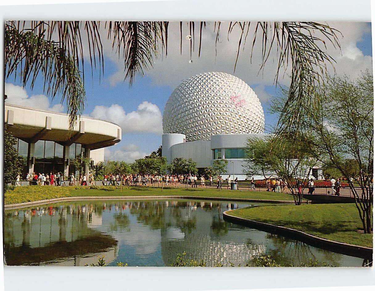 Postcard Communicore, Future World, Epcot, Walt Disney World, Bay Lake ...