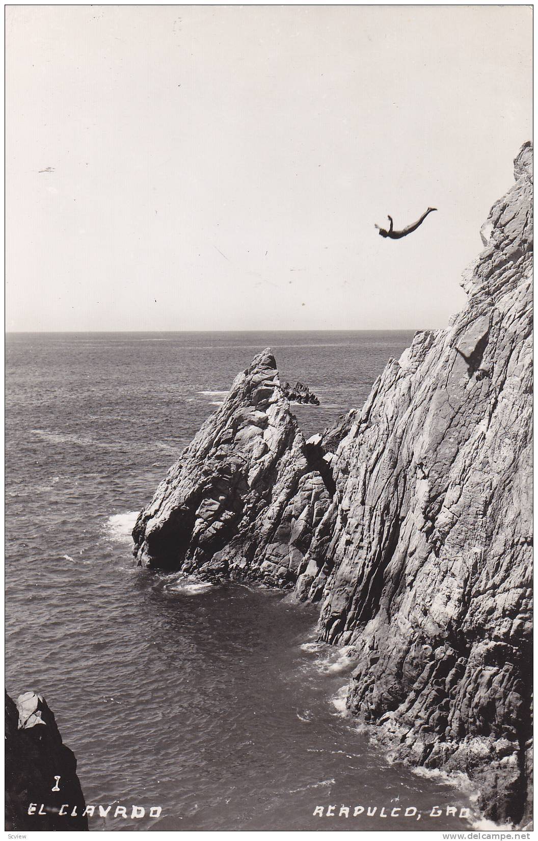 RP, Man- Clavado, Acapulco, Gro., Mexico, 1930-1950s | Latin & South ...