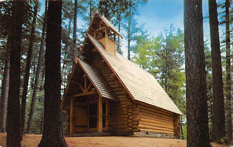 Chapel In The Pines Erected In 1953 - Grayling, Michigan MI | United ...