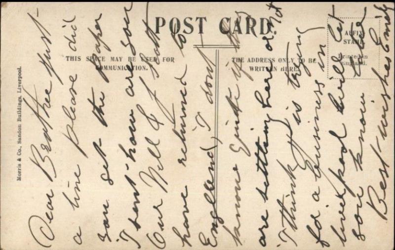 Blackburn UK Hobo Tramp Smoking & Writing Letter c1910 Comic Postcard ...