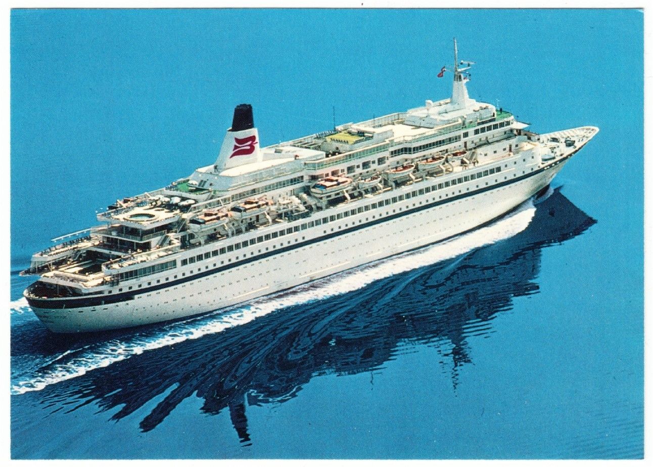 Royal Viking Line Cruise Ship Royal Viking Star Sky or Sea Postcard #1 ...