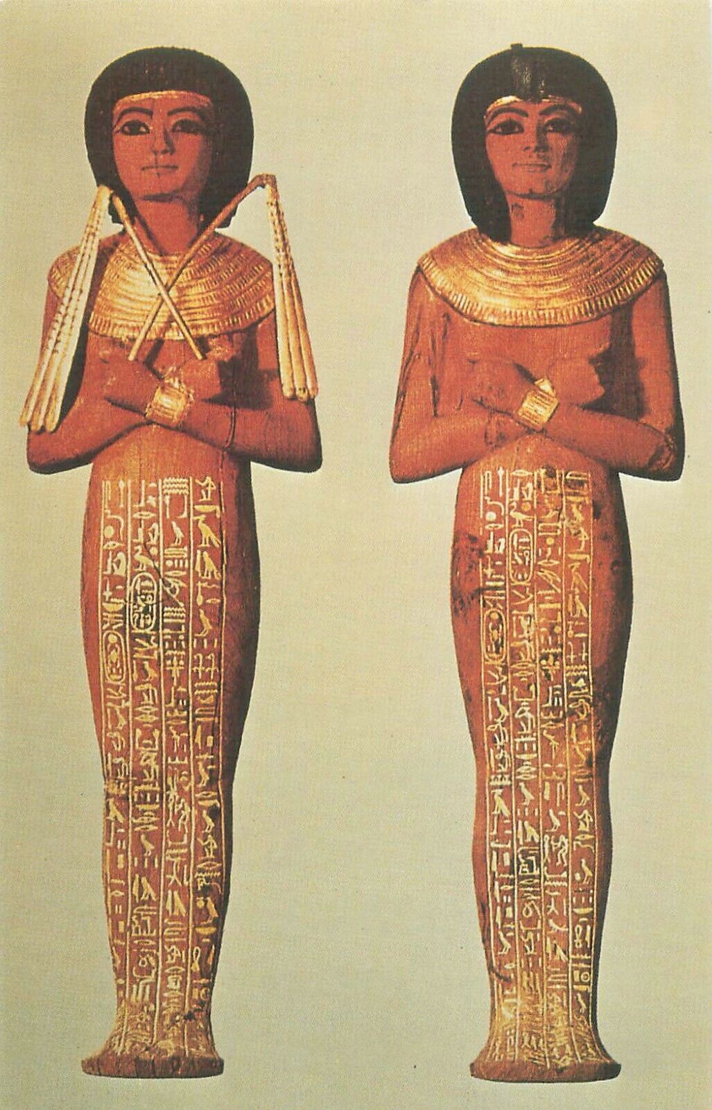Ushabties of King Tut Chrome Postcard from Nov 1976 Tour | Other ...