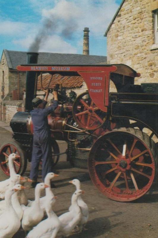 1928 Steam Tractor Beamish Farm Exhibit Vintage Postcard | Topics ...