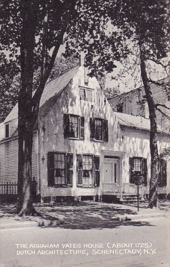 New York Schenectady The Abraham Yates House Dutch Architecture Artvue ...
