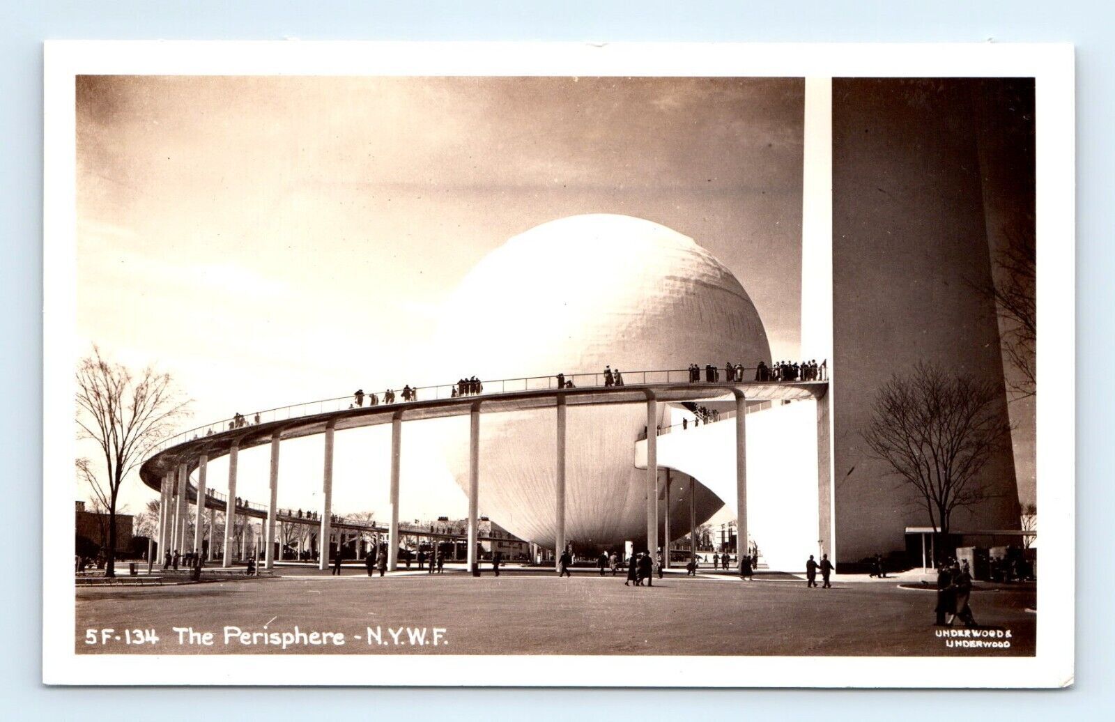 RPPC Perisphere Theme Structure New York Worlds Fair New York City NY ...