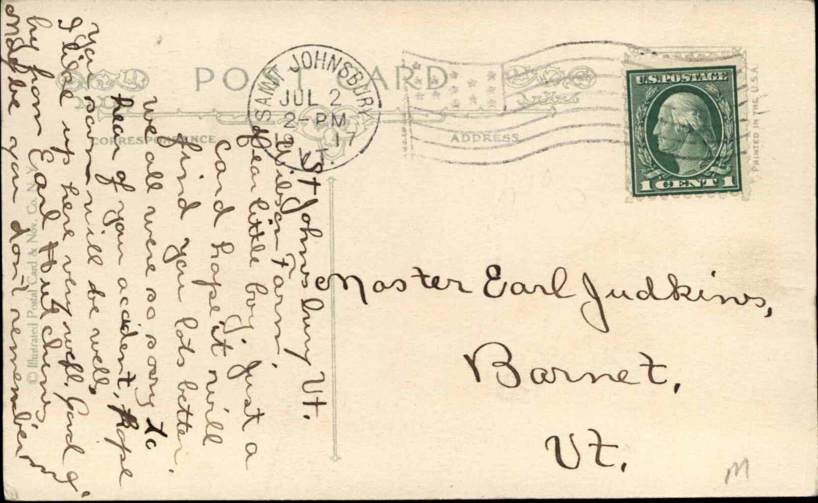 Charles Twelvetrees Patriotic Boy WWI Propaganda American Flag c1915 ...