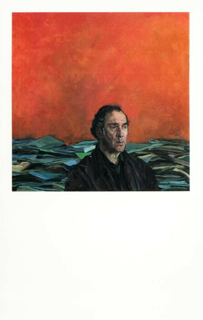 Harold Pinter English Playwright Portrait by Justin Mortimer Art ...