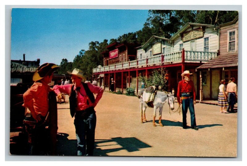 Vintage 1960's Postcard Knott's Berry Farm School House Rd Buena Park ...
