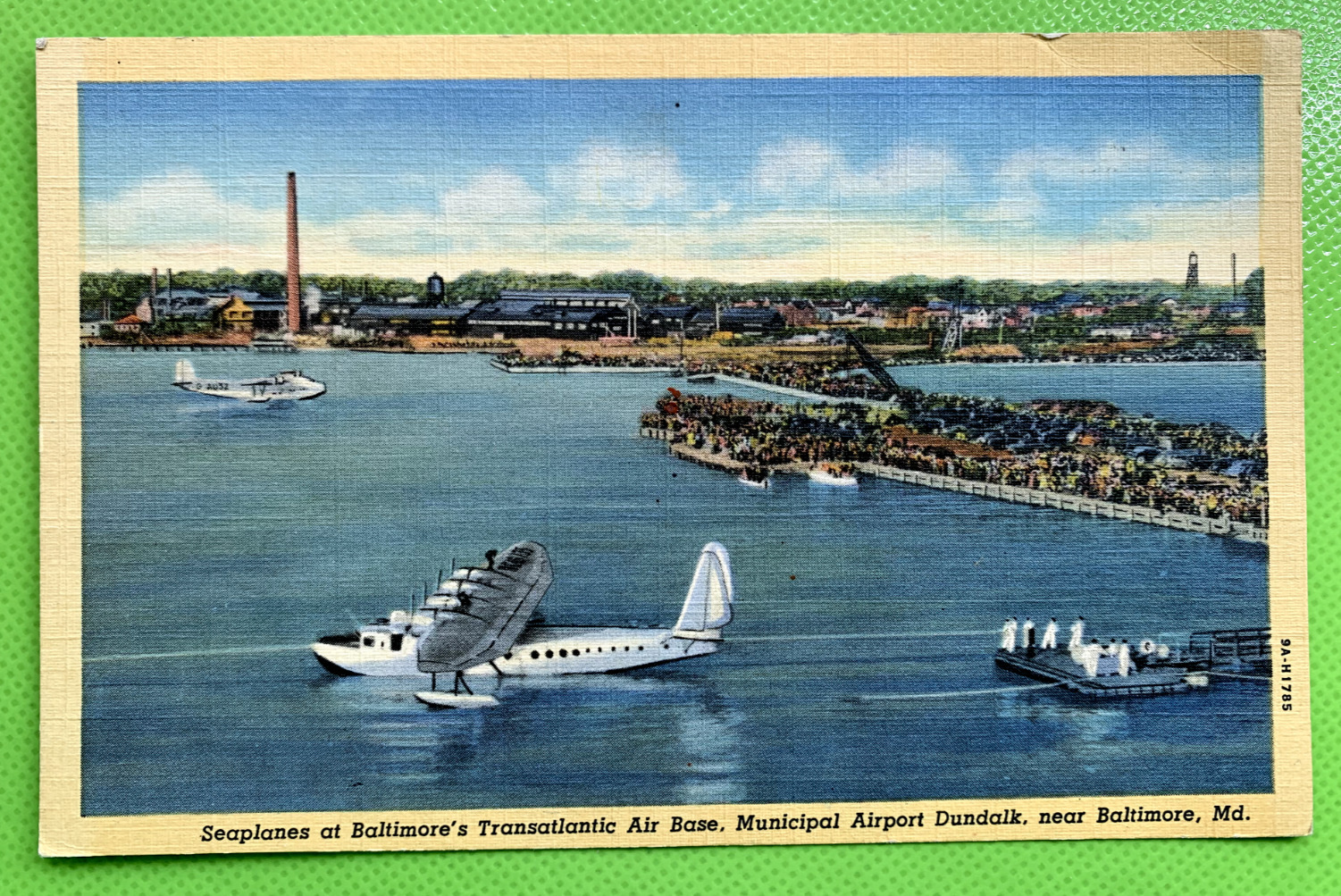 WWII Army Soldier Baltimore Air Base to Portland, Boat Planes 1944 ...