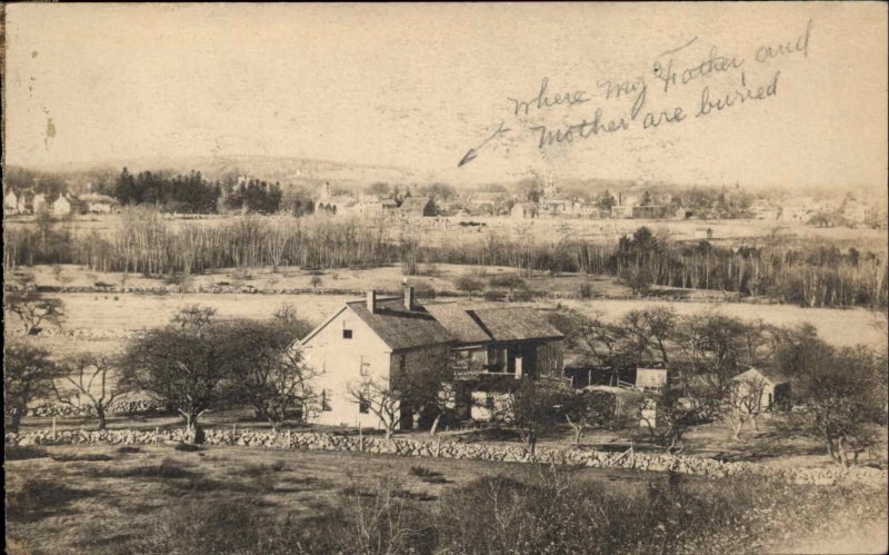 Rowley Massachusetts Fold-Open Panorama 2 RPPCs put Together c1910 ...