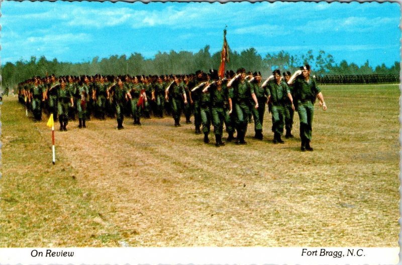 Fort Bragg, NC North Carolina ARMY TROOPS~PARADE REVIEW 4X6 Military ...