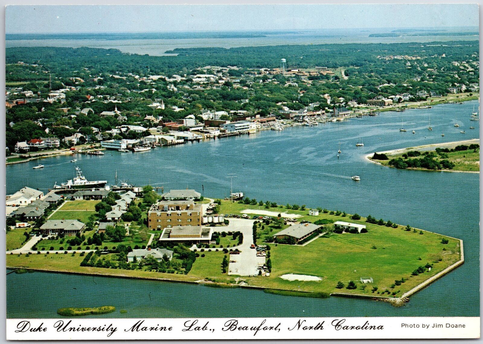 Duke University Marine Lab Beaufort North Carolina Aerial View Island ...