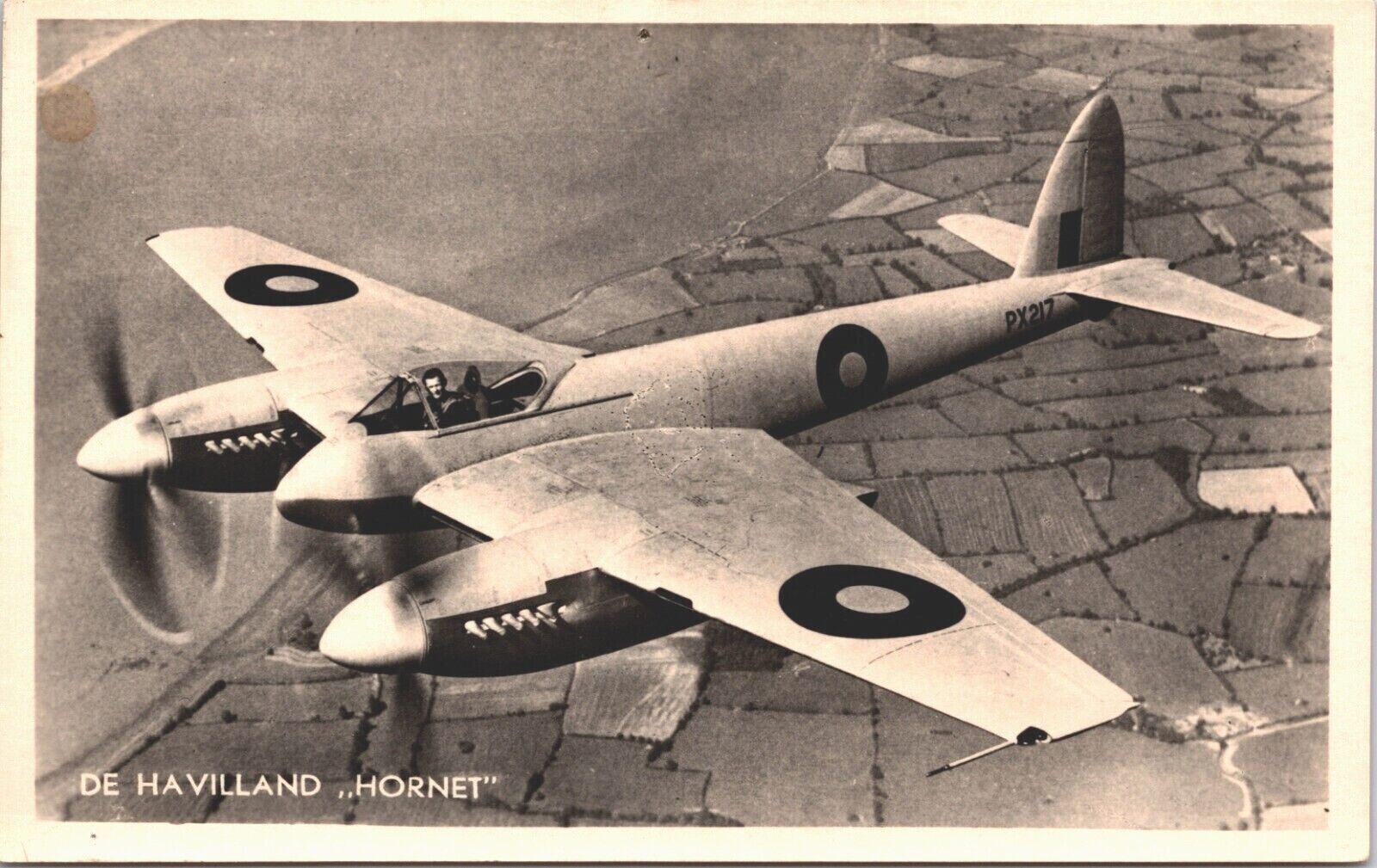 De Havilland Hornet Aircraft Vintage RPPC 09.54 | Other / Unsorted ...
