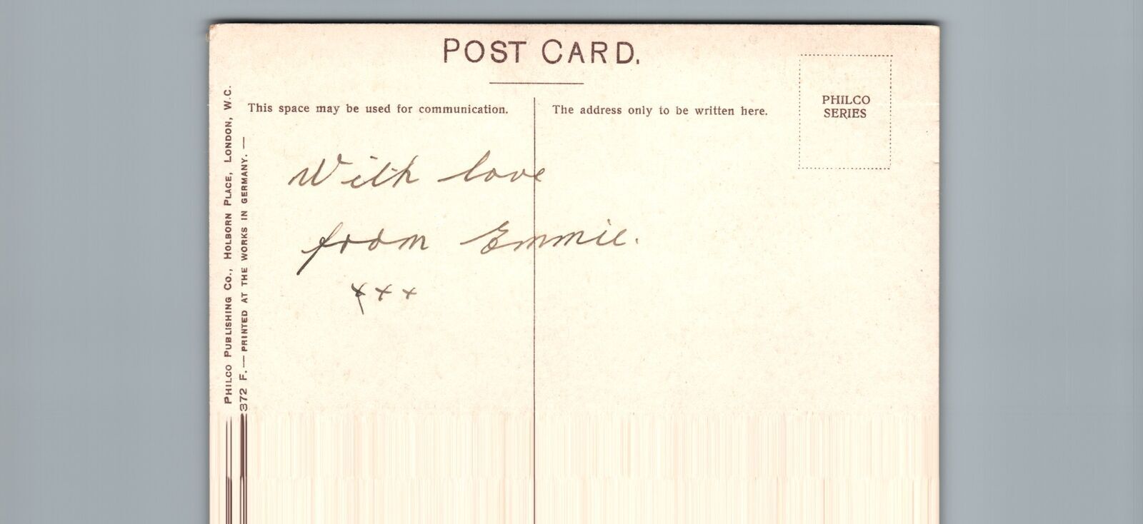 Vintage Postcard Many Happy Returns Birthday Park Place Flower Basket ...