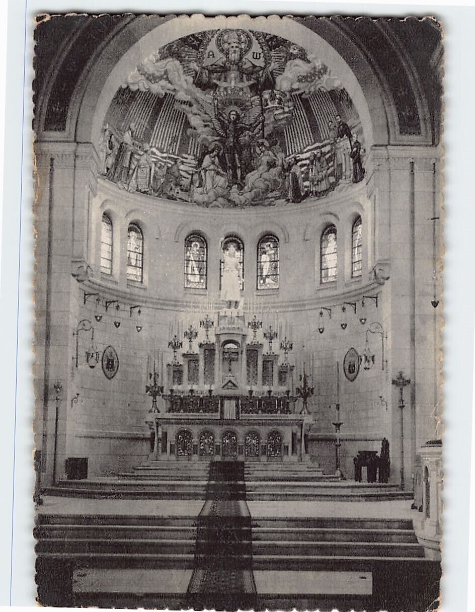 Postcard High Altar & Choir, Basilique Sainte Jeanne d'Arc au Bois ...