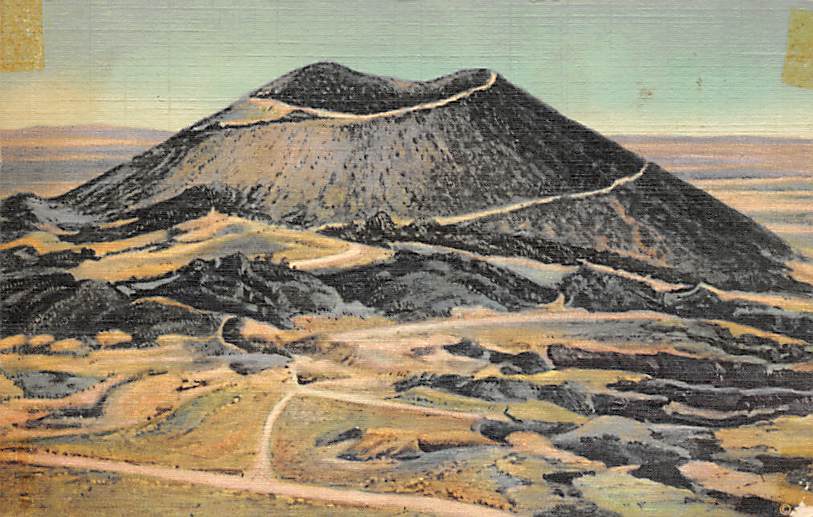 Mt. Capulin, Extinct Volcano 30 miles east of Raton - Raton, New Mexico ...