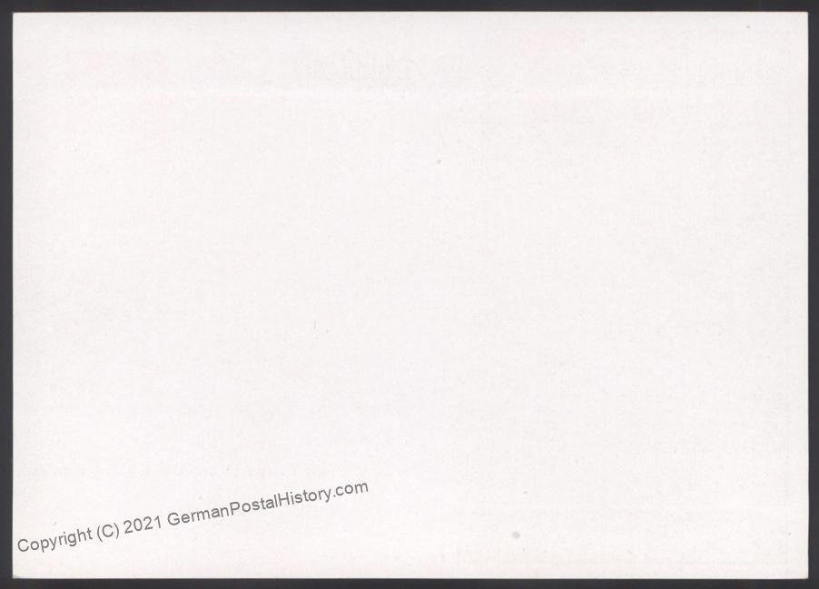 3rd Reich 1939 German Lost Colonies 3pf Propaganda Card Private GS ...